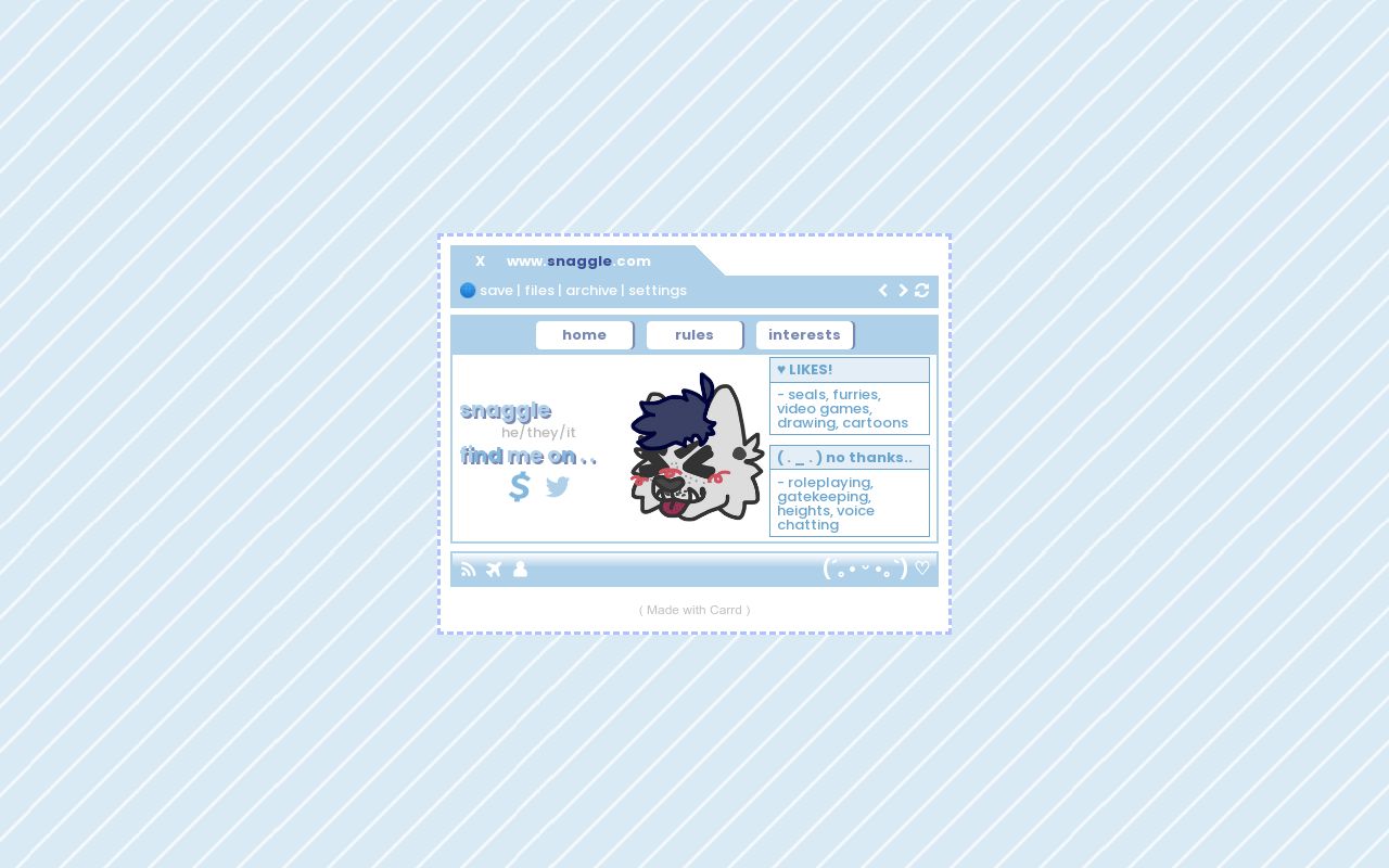 snaggle new card